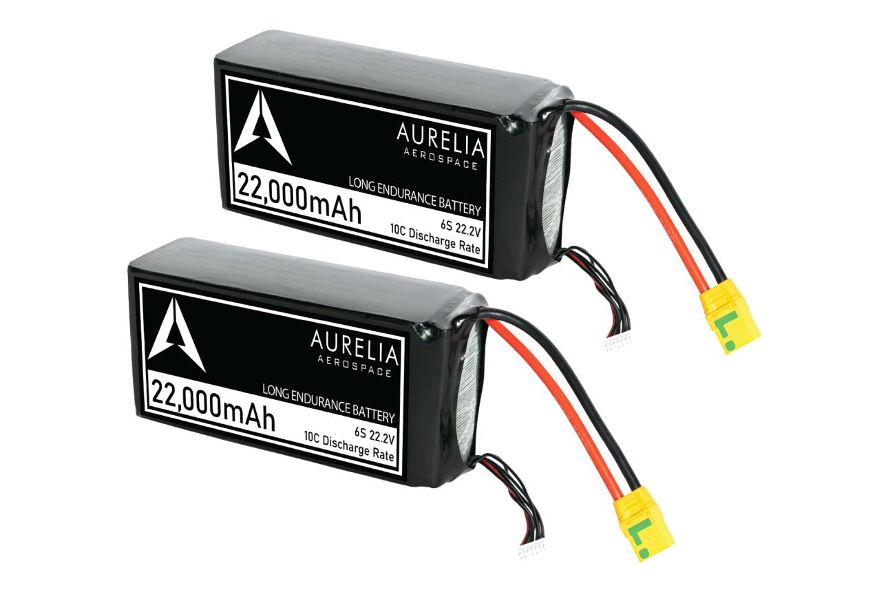 Aurelia X8 Standard Long-Endurance Spare Battery Set (2 Pcs)