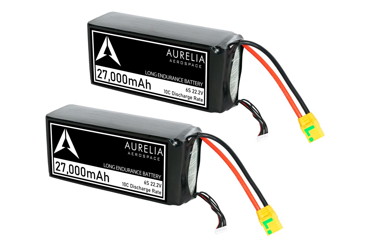 Aurelia X6 Pro V1 Long-Endurance Spare Battery Set (2 Pcs)